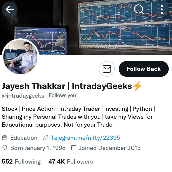 RideMultibagger on Twitter: "Happiest day . my pleasure to be followed by Mr Jayesh. Thank you ...