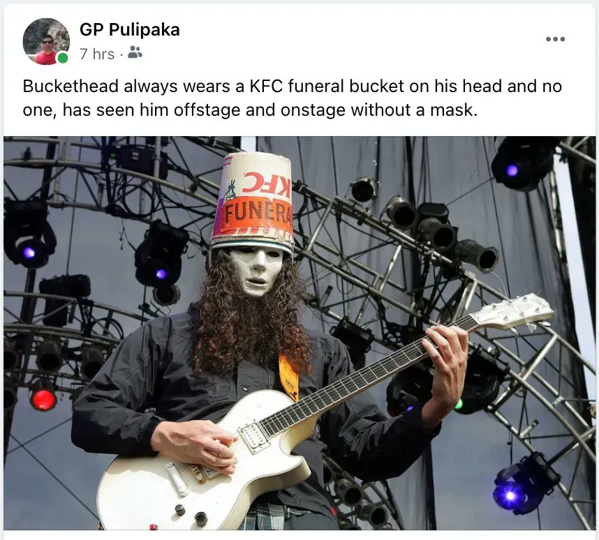 Buckethead Meme