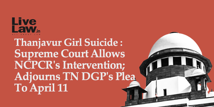Live Law on Twitter: "The bench permitted the NCPCR to submit its enquiry report in a sealed ...