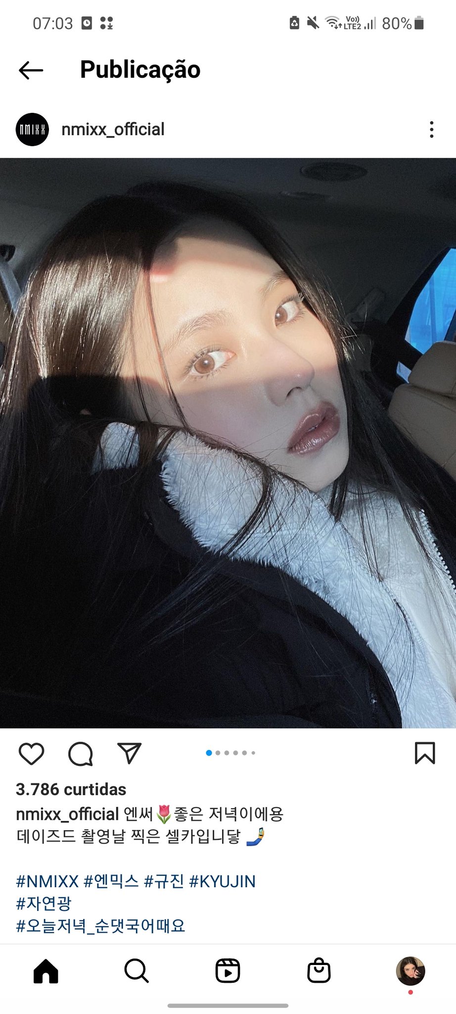 NMIXX GLOBAL on Twitter: "[📸] 220316 — @NMIXX_official Instagram Update with #KYUJIN (1/2) #규진 ...