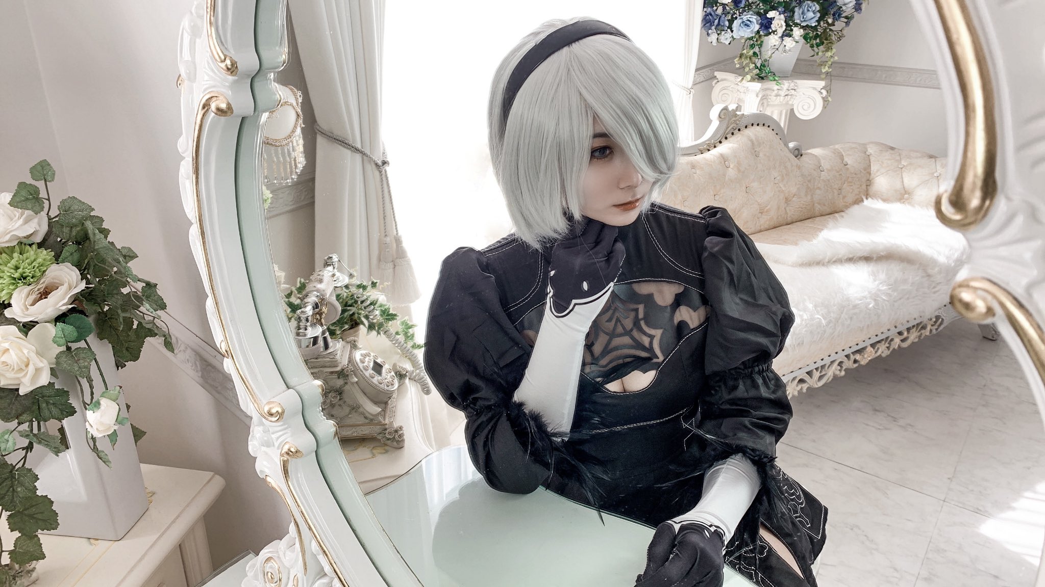 むちちゃん。┊︎youtuber On Twitter 新動画! 【顔出し】nier Automata(ニーアオートマタ)2b