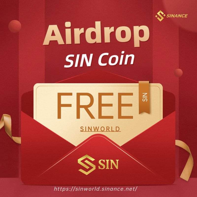 SINWORLD on Twitter: "Sincoin Airdrop for grabs 🎉 ️ Discord：https://t.co/hJLVLDCJLJ ️ Telegram ...