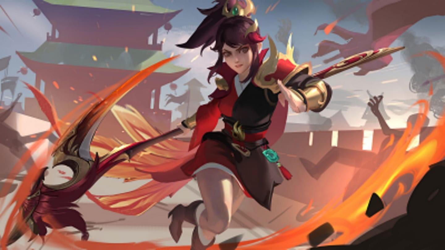 Akali Chinese Splash Art