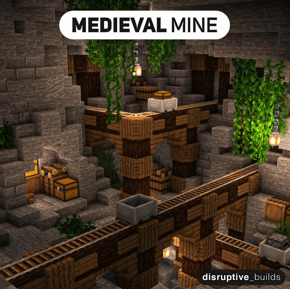 Mine Entrance Minecraft