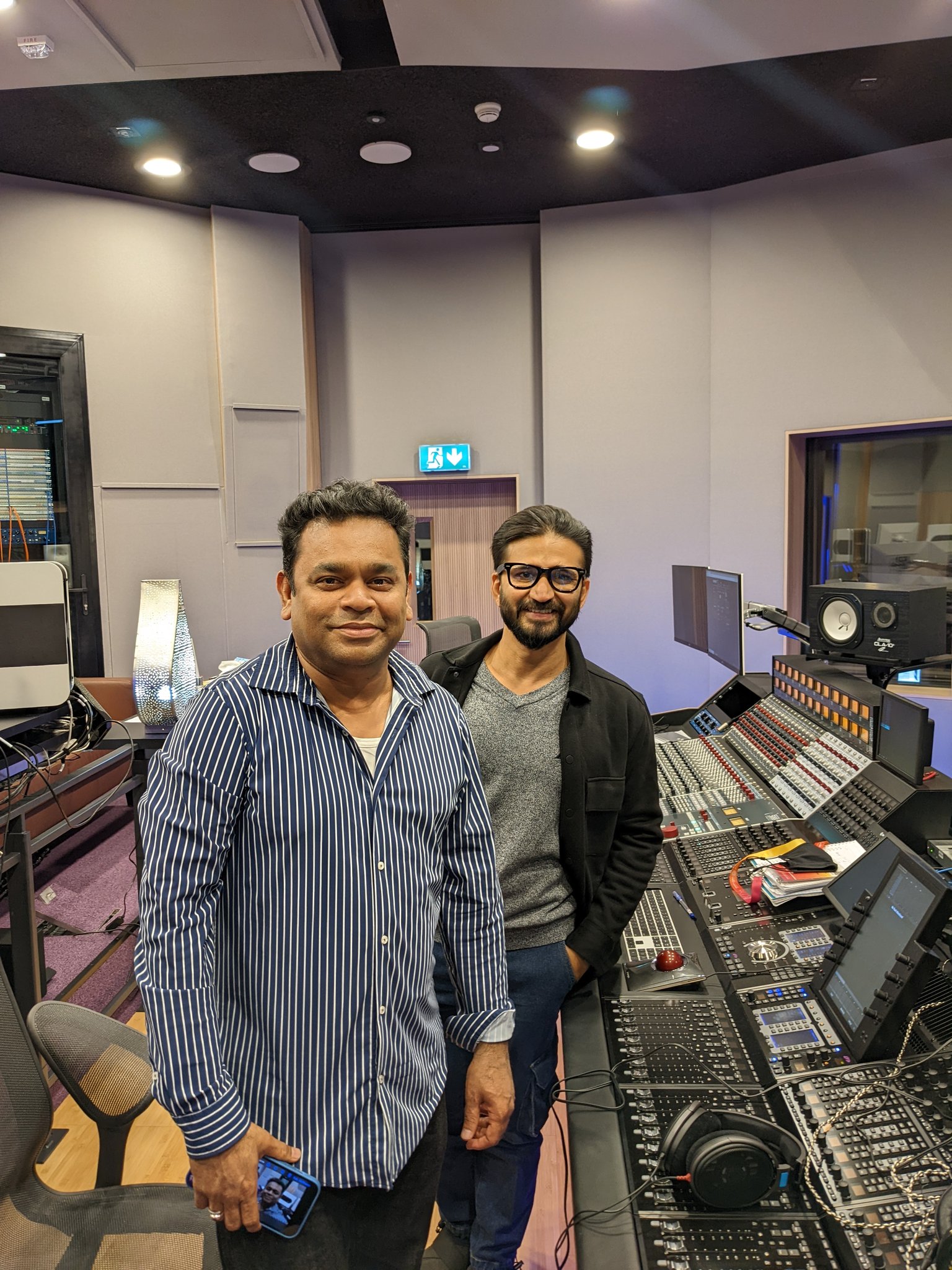 Ar Rahman Studio Recording