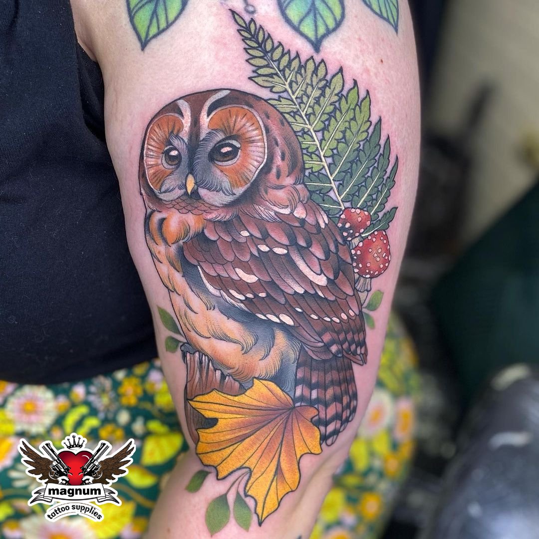Awesome Barn Owl Tattoos