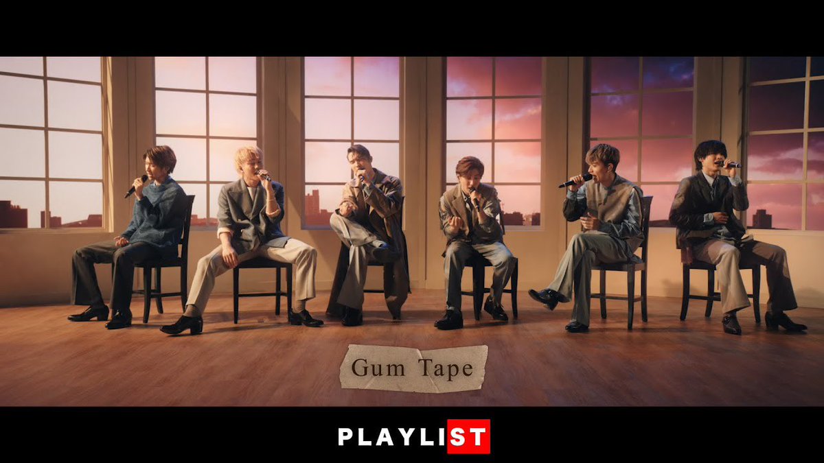 SixTONES info on Twitter: "━━━┈┈┈━━━┈┈┈━━━ SixTONES - Gum Tape [PLAYLIST-SixTONES YouTube ...
