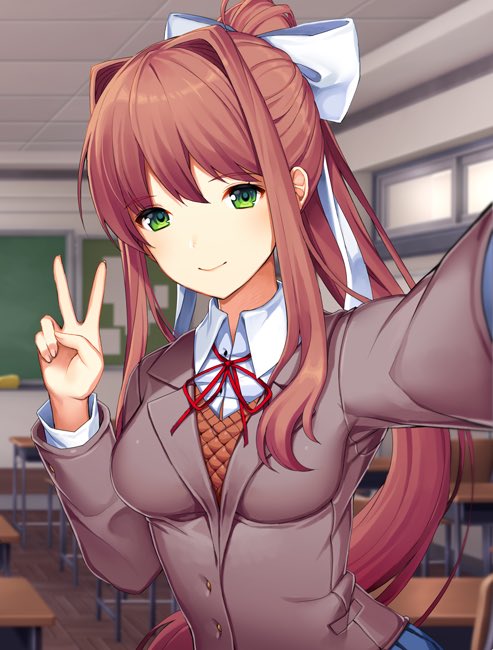 Tweets with replies by ♥︎ Monika ♥︎ (@monika_ddlc_) / Twitter