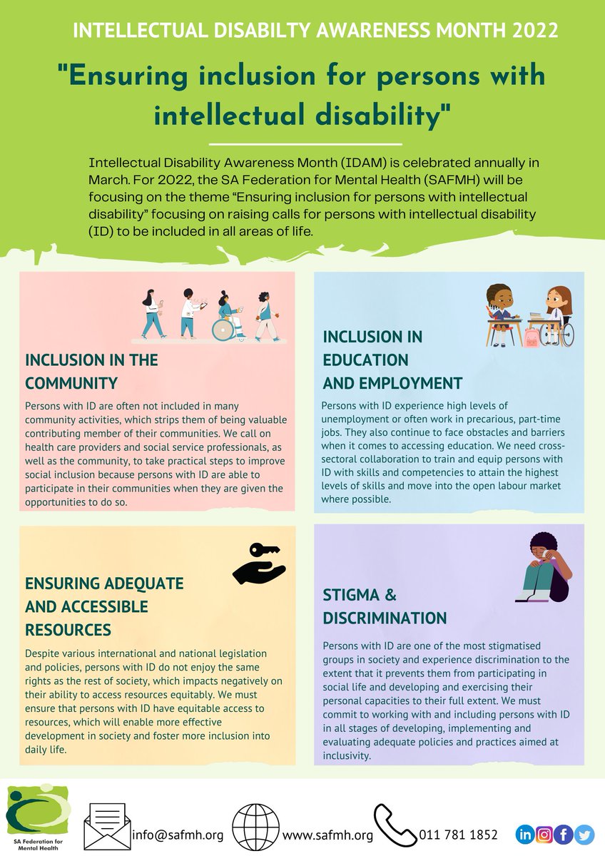 Disability Awareness Month Activities