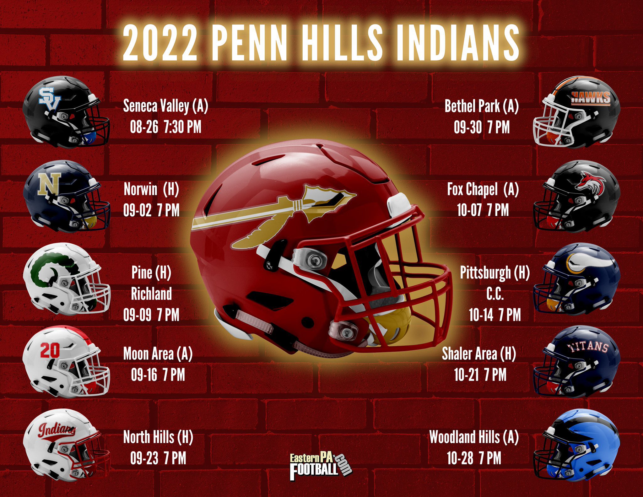 North Hills Indians Football