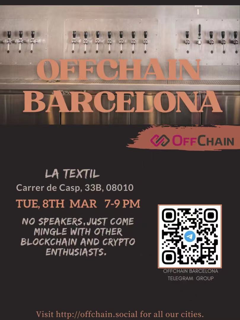 OffChain Global on Twitter: "We're super excited to announce OffChain Barcelona! #Barcelona # ...