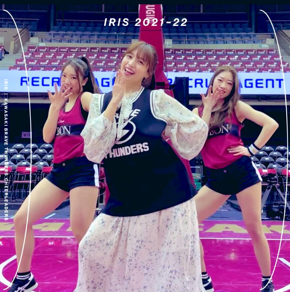 川崎ブレイブサンダースチアリーダーズ IRIS on Twitter: "#川崎ブレイブサンダース のホームゲームをともに盛り上げる アシスタントMCの #むらみゆ こと #村島未悠 さんと ...