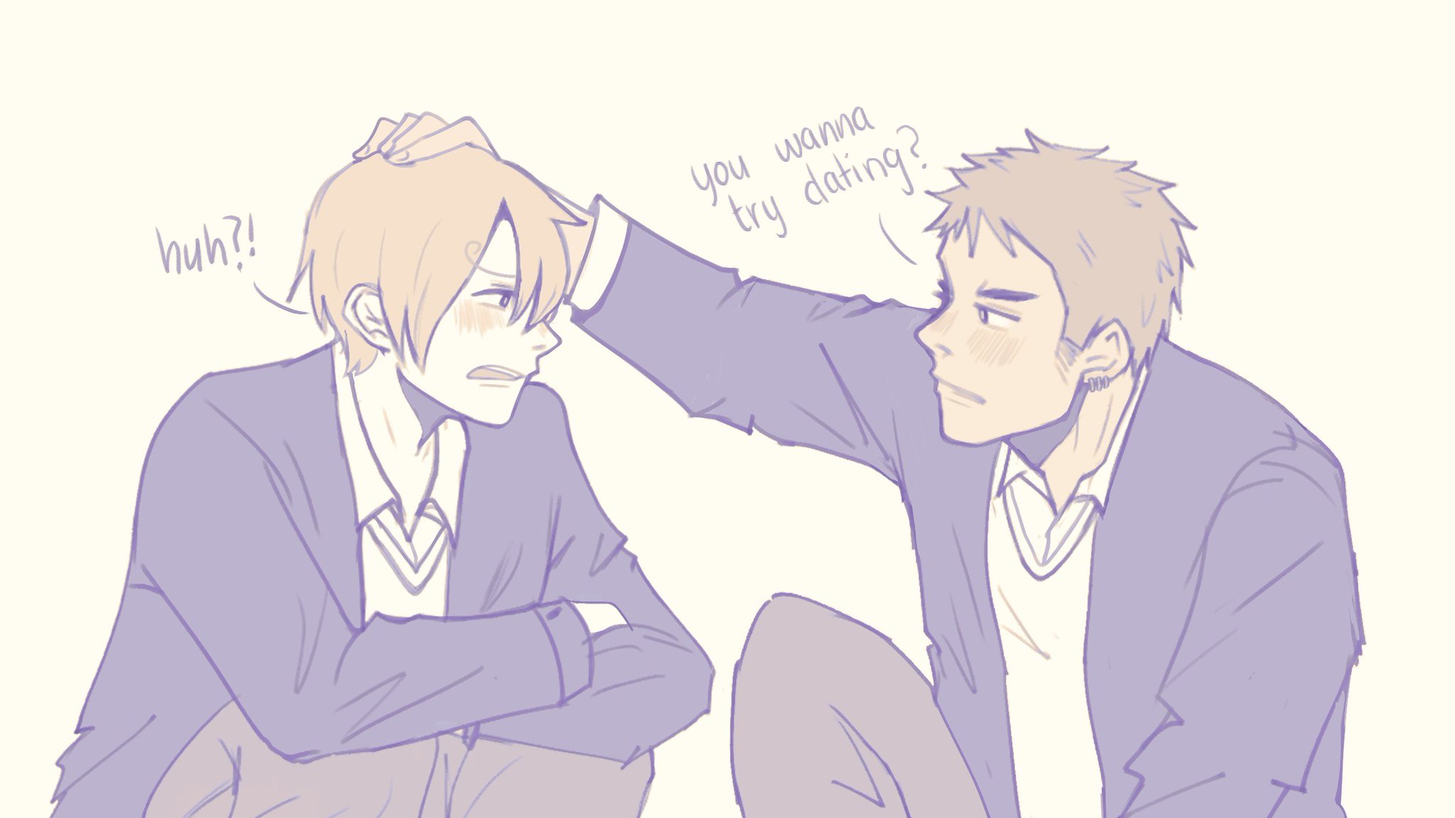 riamu on Twitter: "i did it! aoharu zosan 🌸 (inspired by kieta hatsukoi!) https://t.co ...