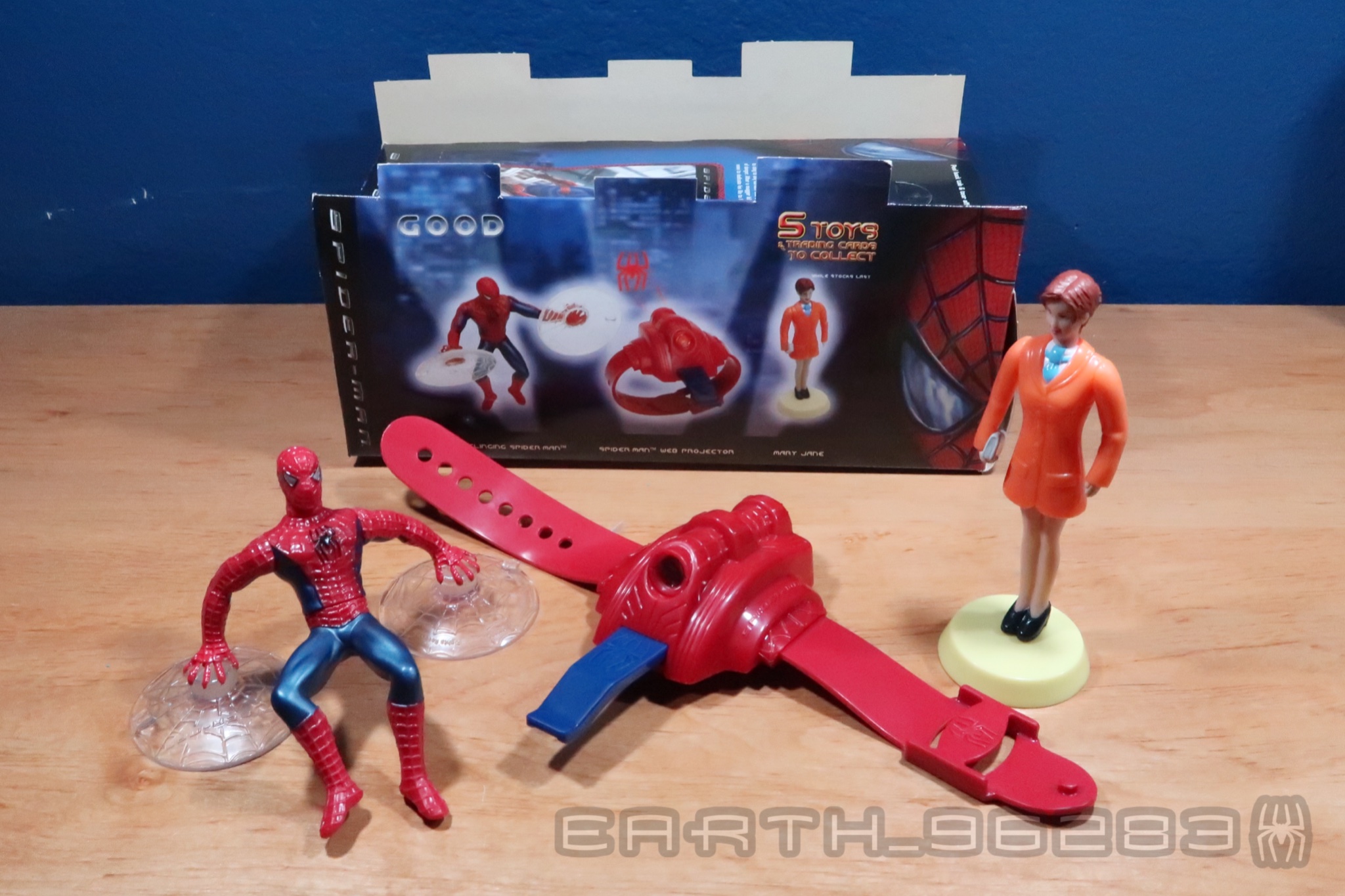 Spider Man Toys 2002