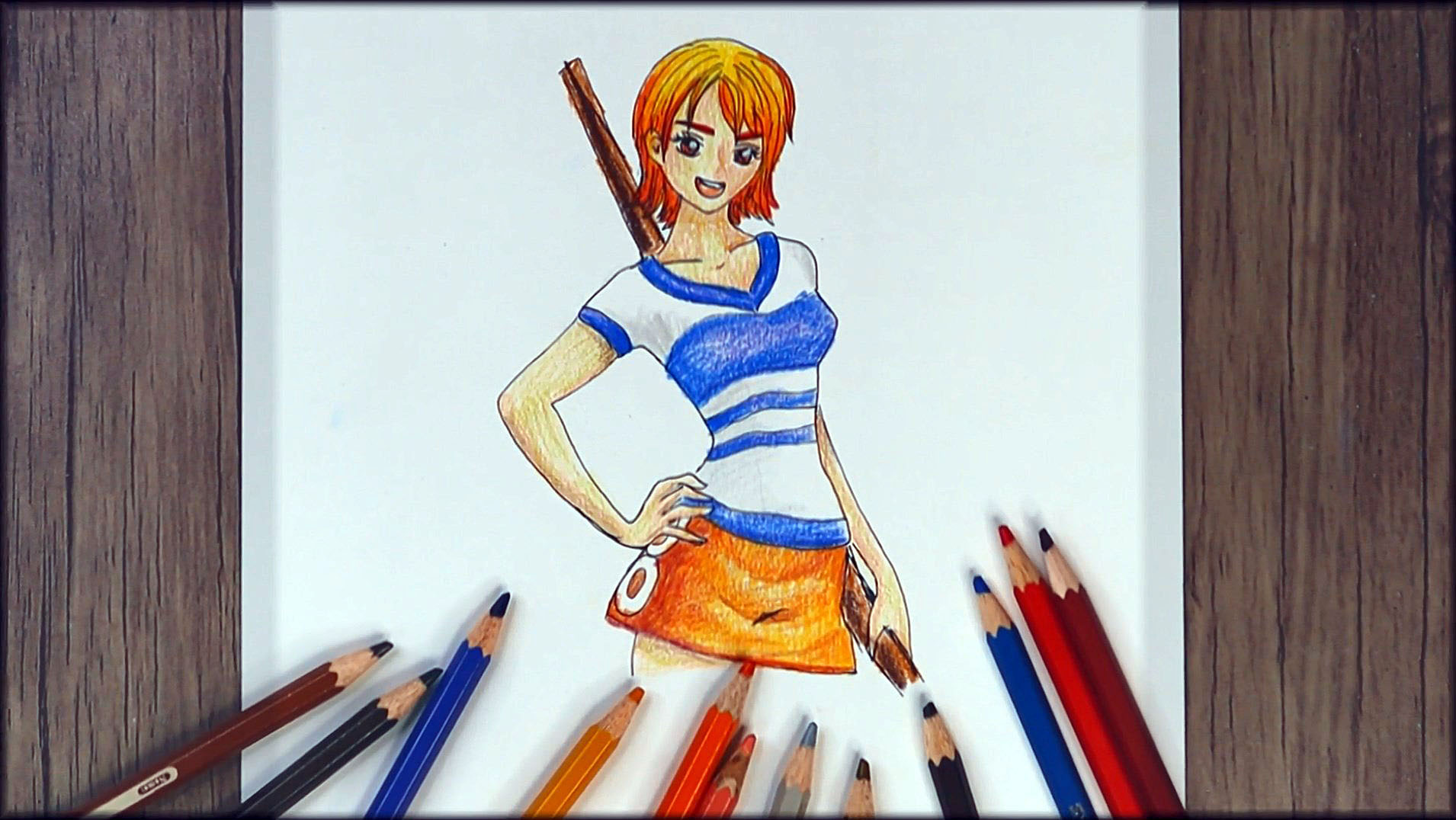 One Piece Nami Drawing