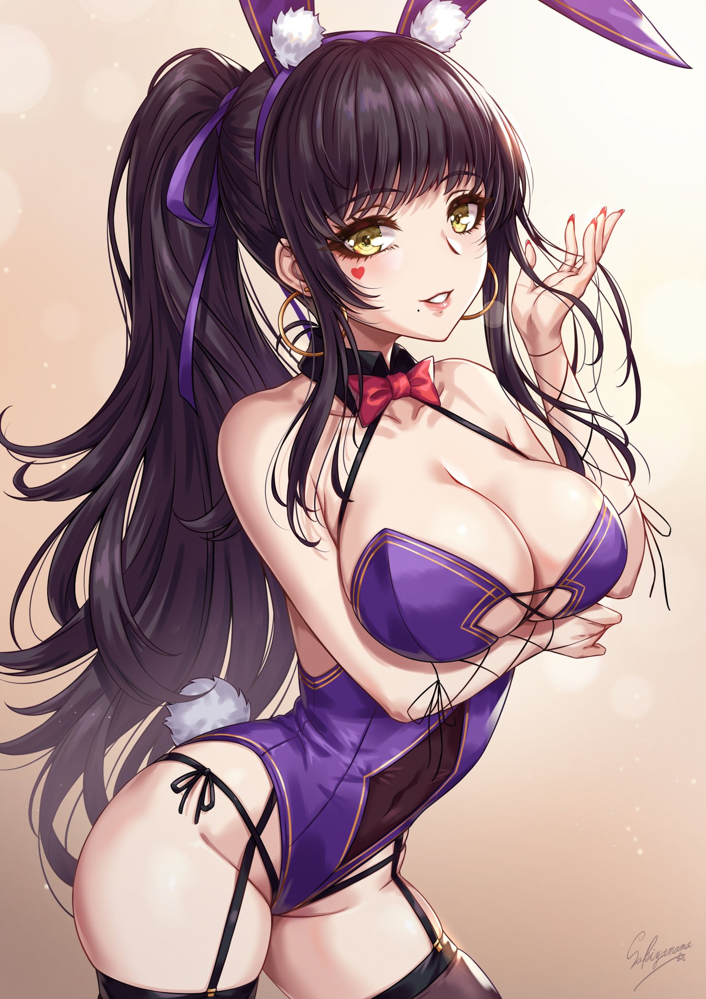 Sakiyamama On Twitter ポニテバニーお姉さん🐰 2vhcfg80hz Twitter