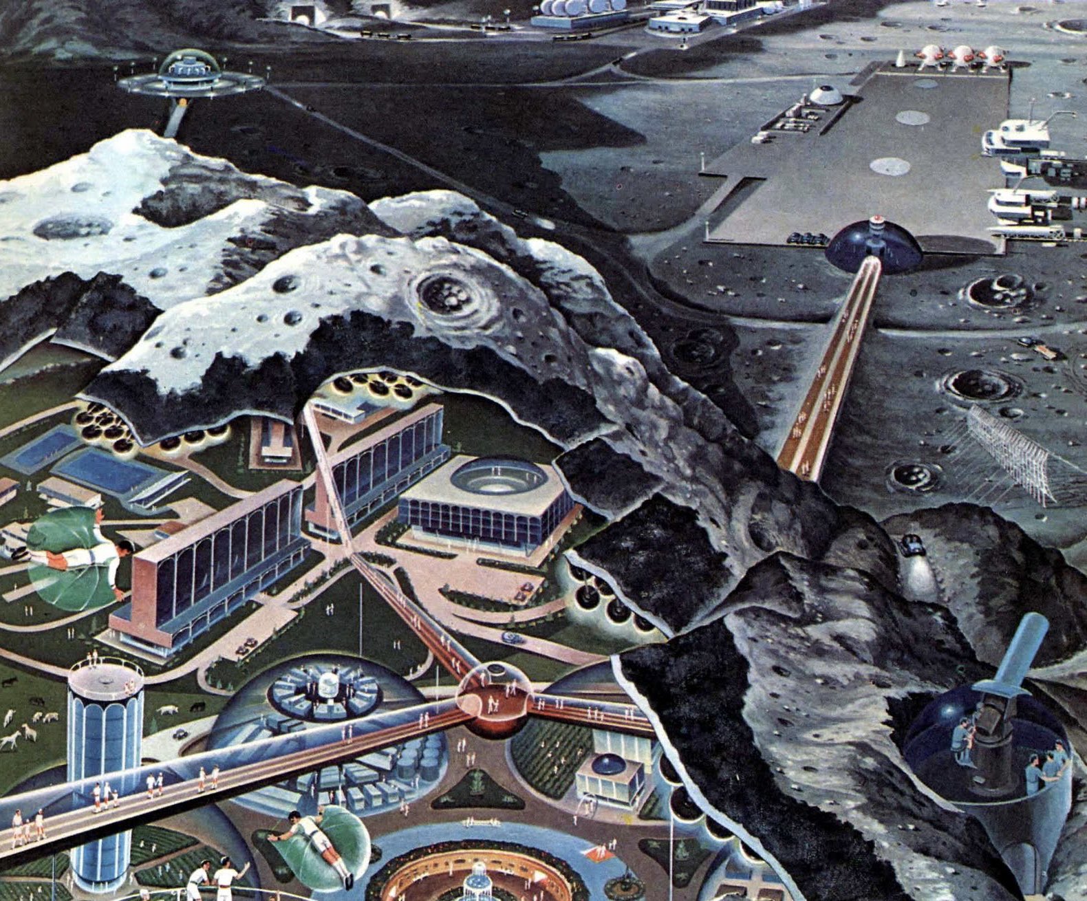 Humanoid History on Twitter: "Welcome to the future, illustrated by Roy ...