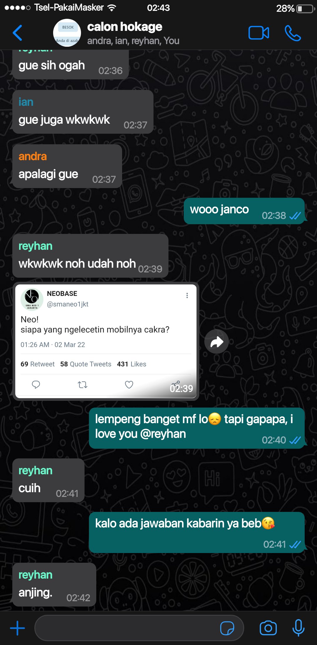 yehet on Twitter: "017. https://t.co/u5Rfq5UE8Q" / Twitter