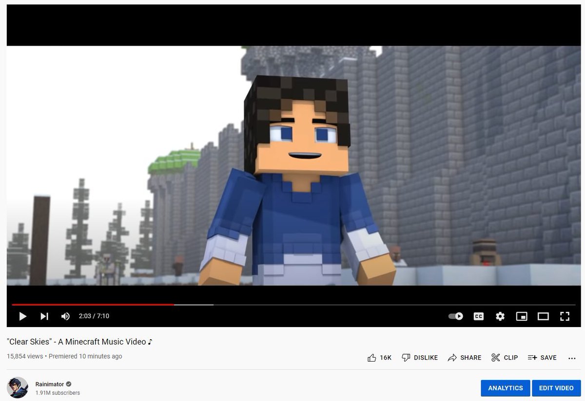 Rainimator 🚀 on Twitter: "Successful premiere, thank you all for watching!! https://t.co ...