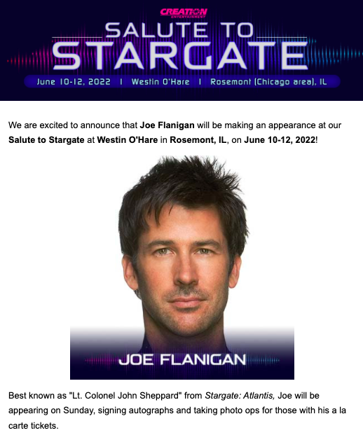 Joe Flanigan 2022