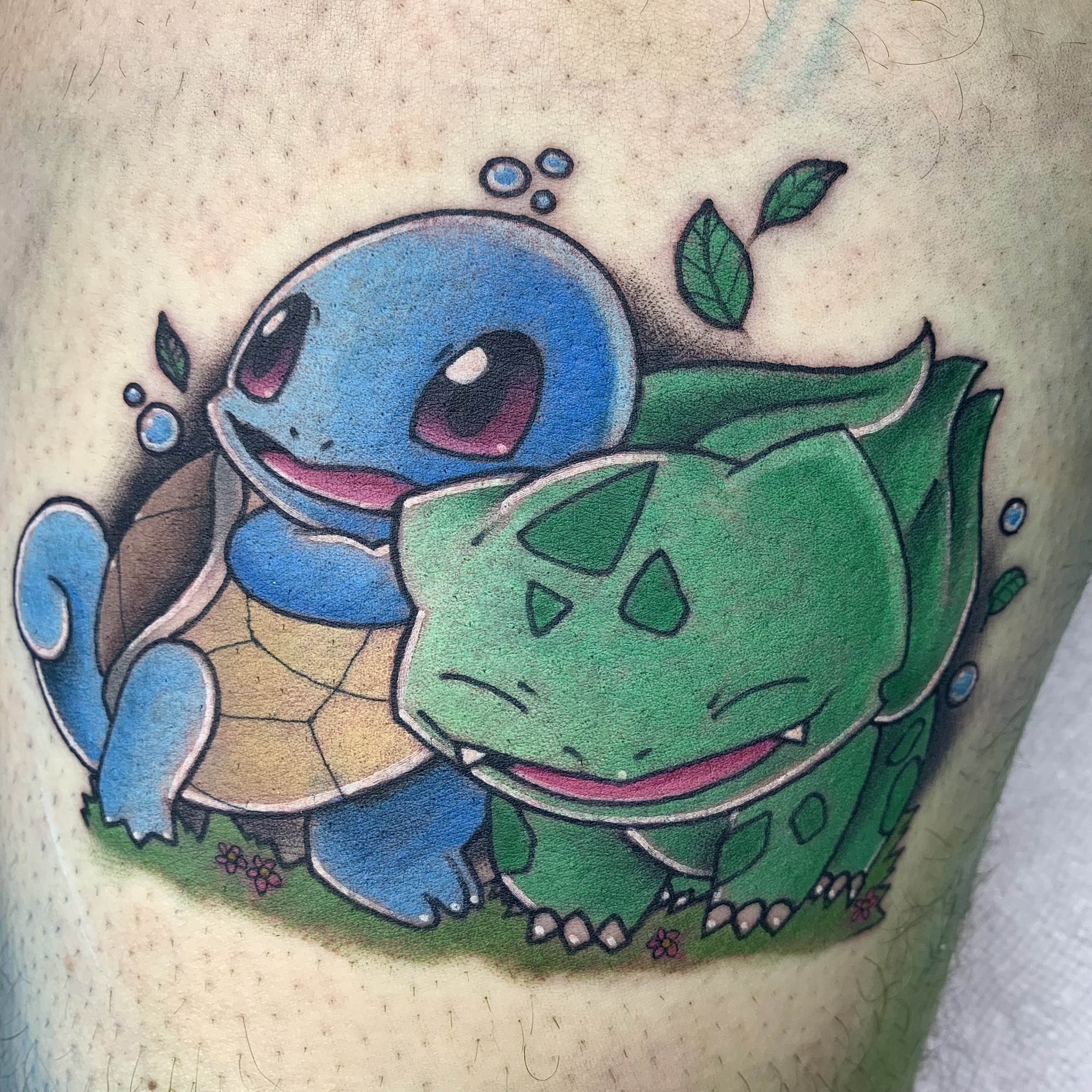 Charmander Squirtle Bulbasaur Tattoo