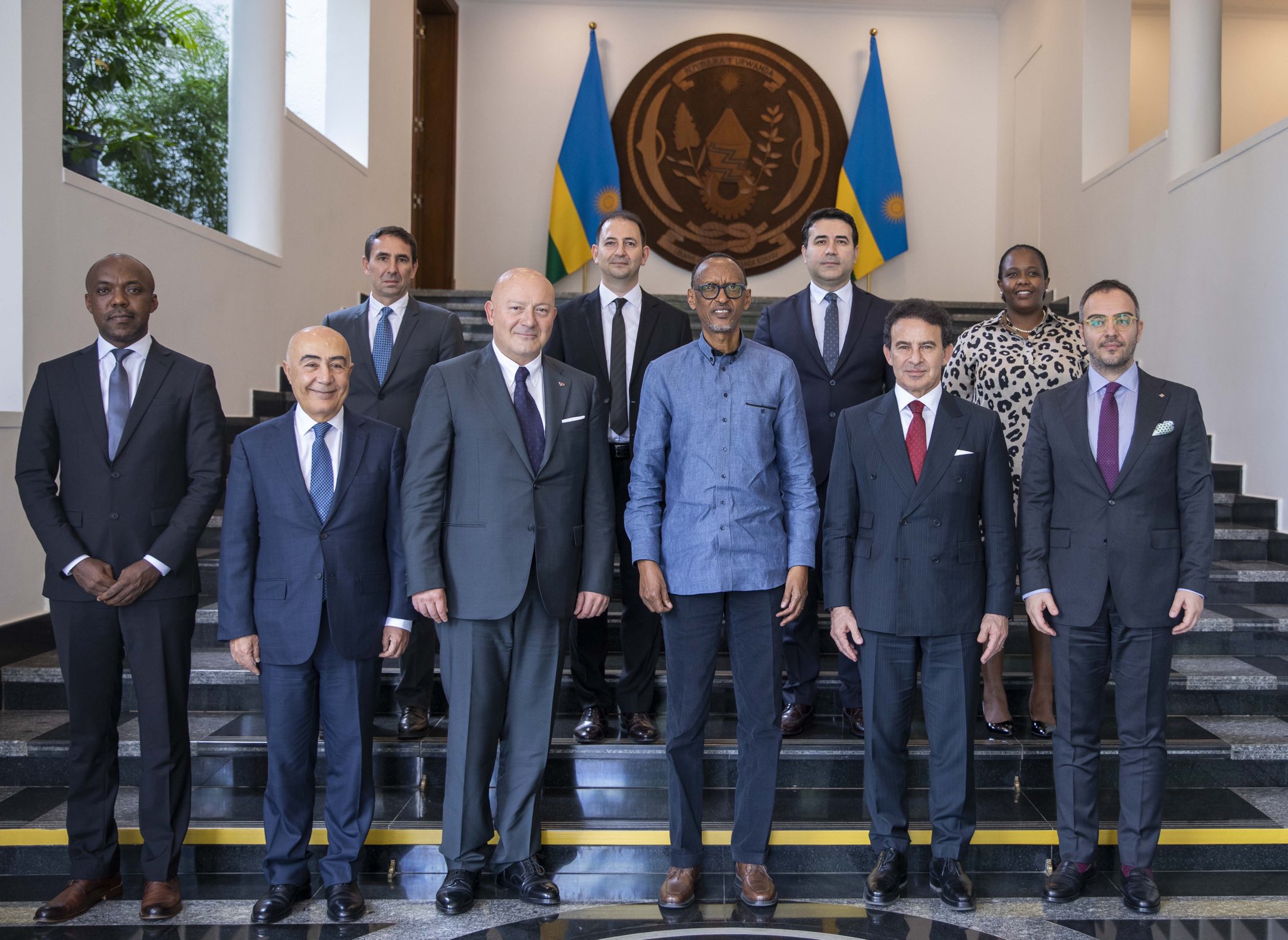 Presidency | Rwanda on Twitter: "Today at Urugwiro Village, President Kagame received Ferit ...