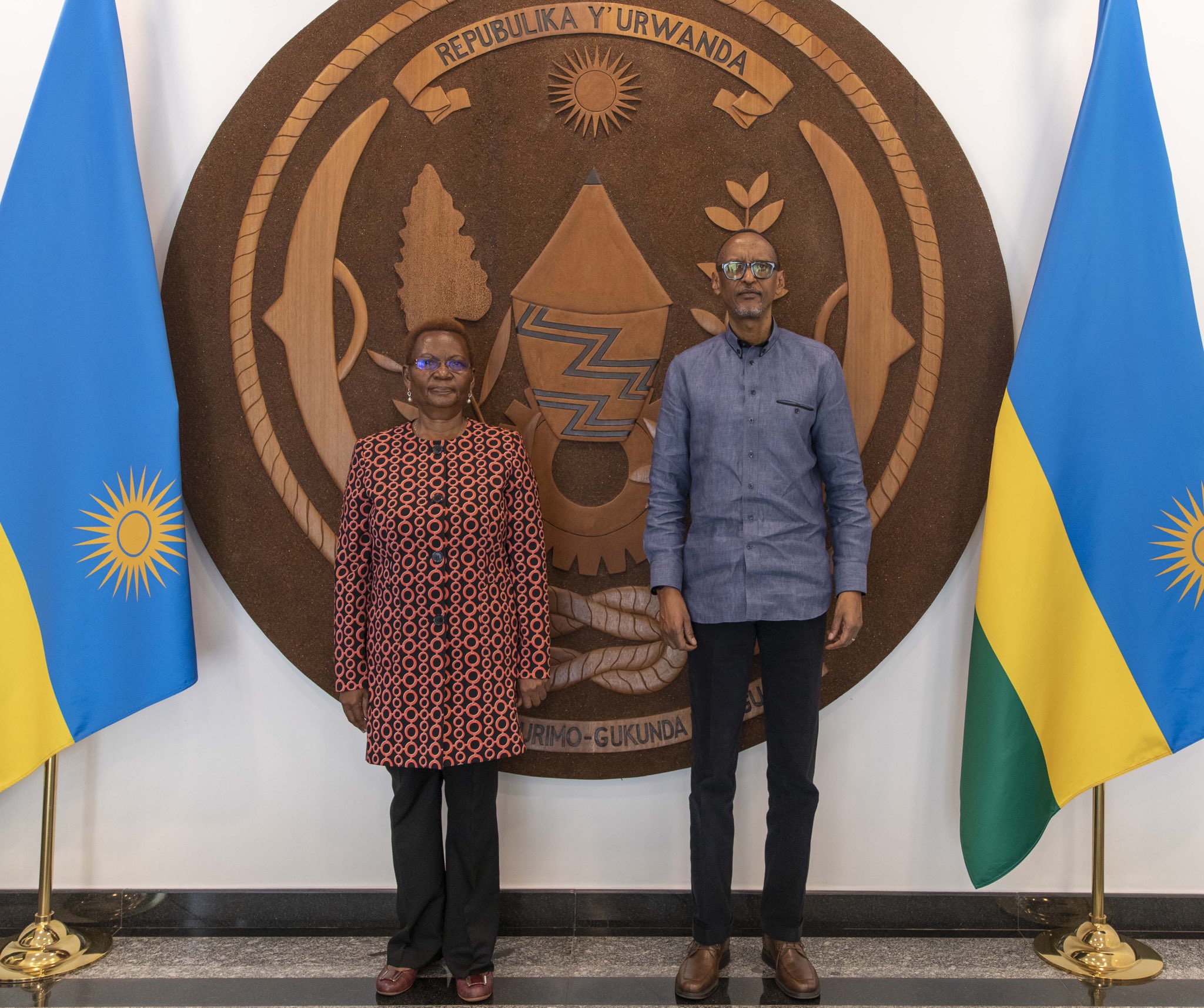 Presidency | Rwanda on Twitter: "This afternoon, President Kagame also received Oliver Wonekha ...