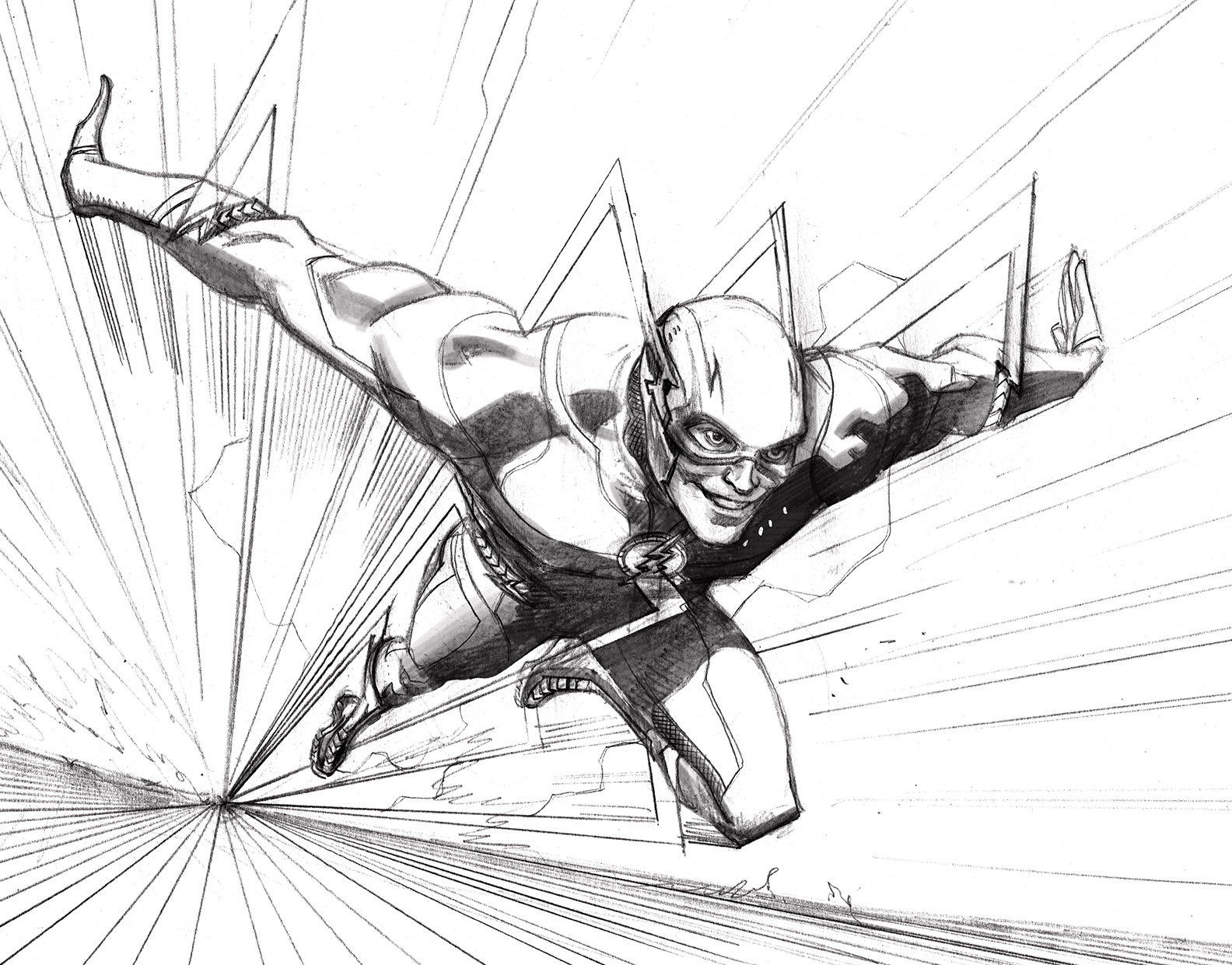 Drawings Of The Flash