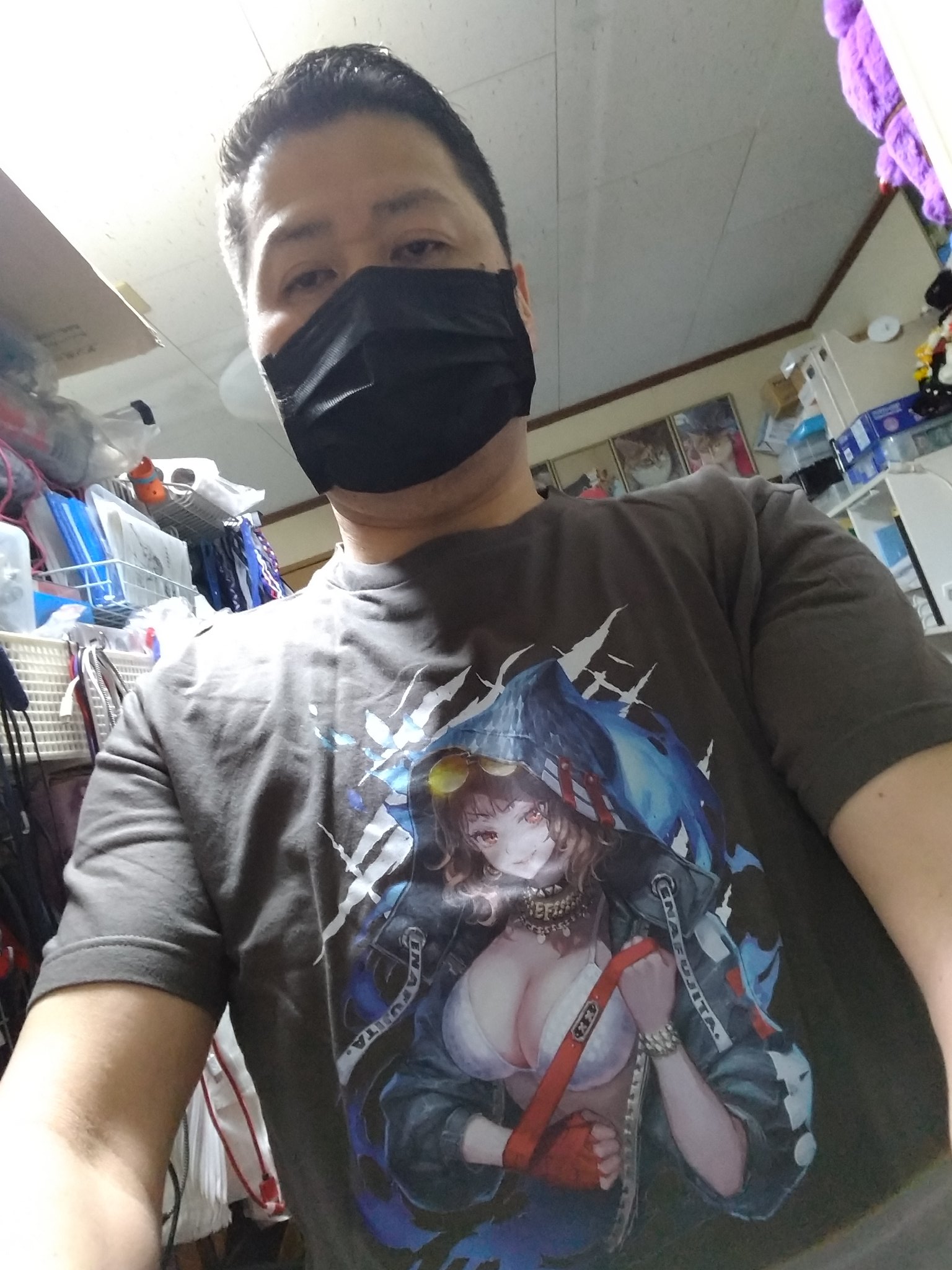 ﾑｴﾀｲｼｮｯﾌﾟTEAM-DEVIL666 on Twitter: "これ着て行くぜｯｯ👊 💗ふじふじTシャツ💗 背中にはチームデビル😈 さっ 💗ふじふじ💗の曲で気合い入れて行きまｽかぁ🔥 ...