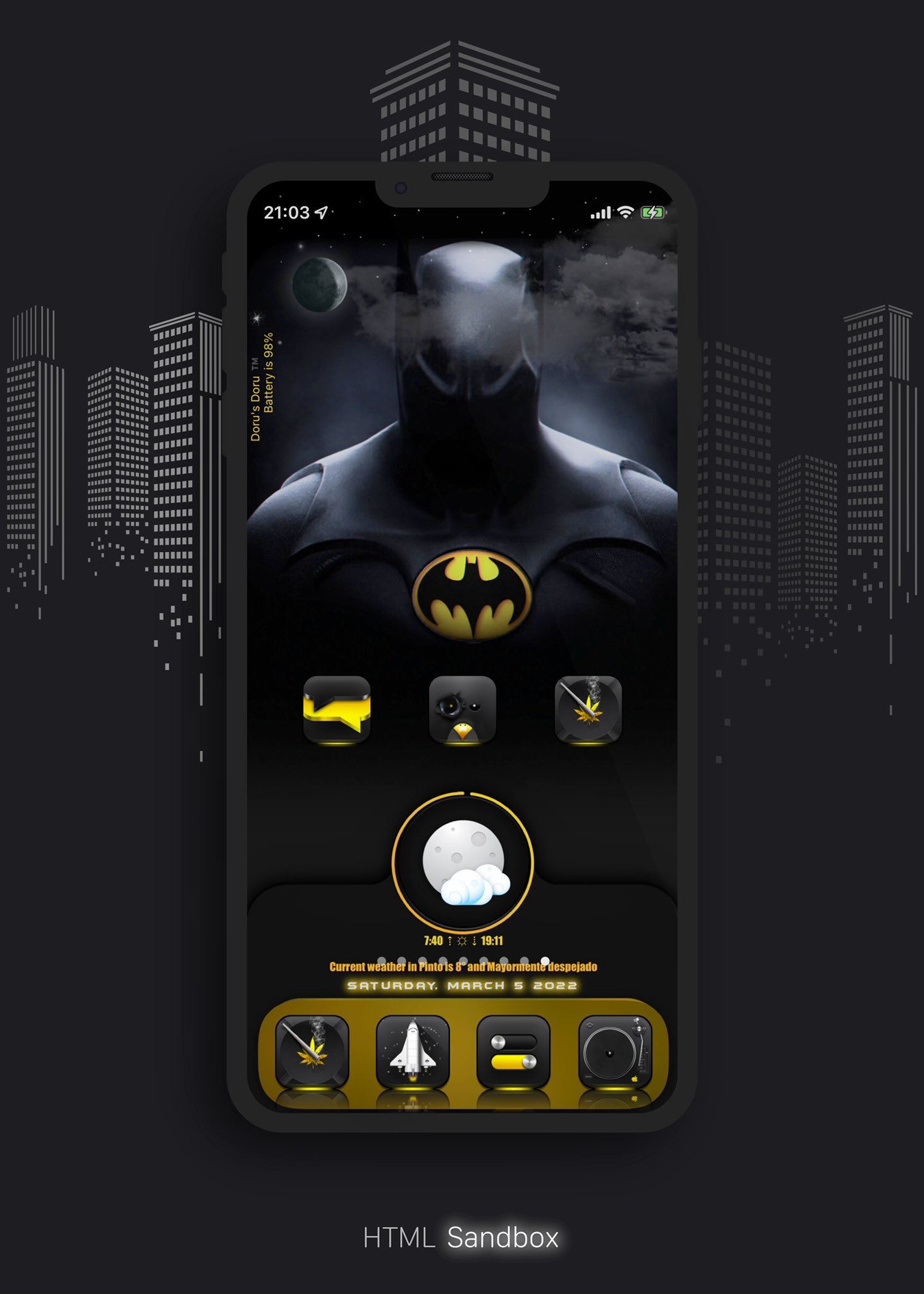 Batman Android Theme