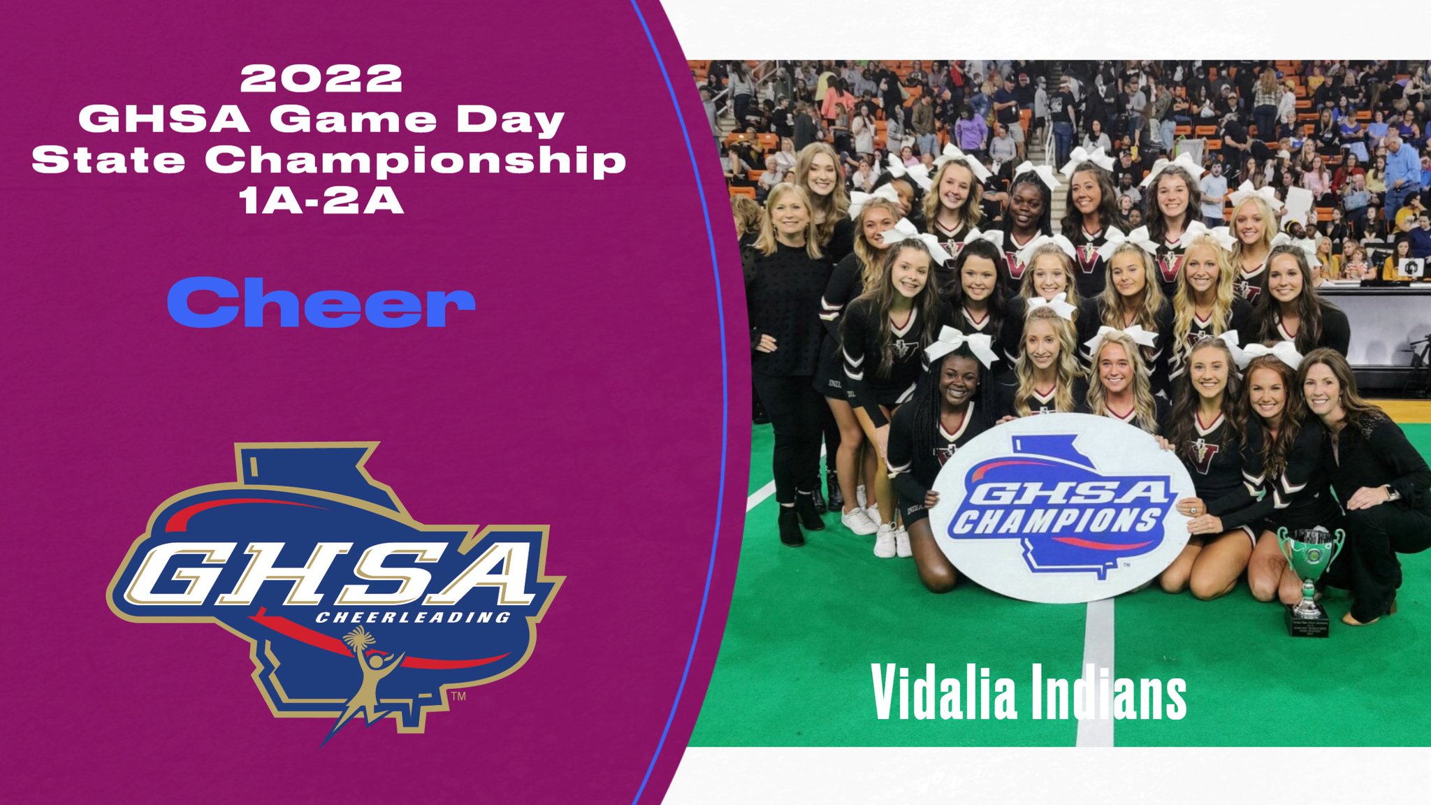 Ghsa On Twitter Game Day Cheerleading Cheer Corrected 1a 2a