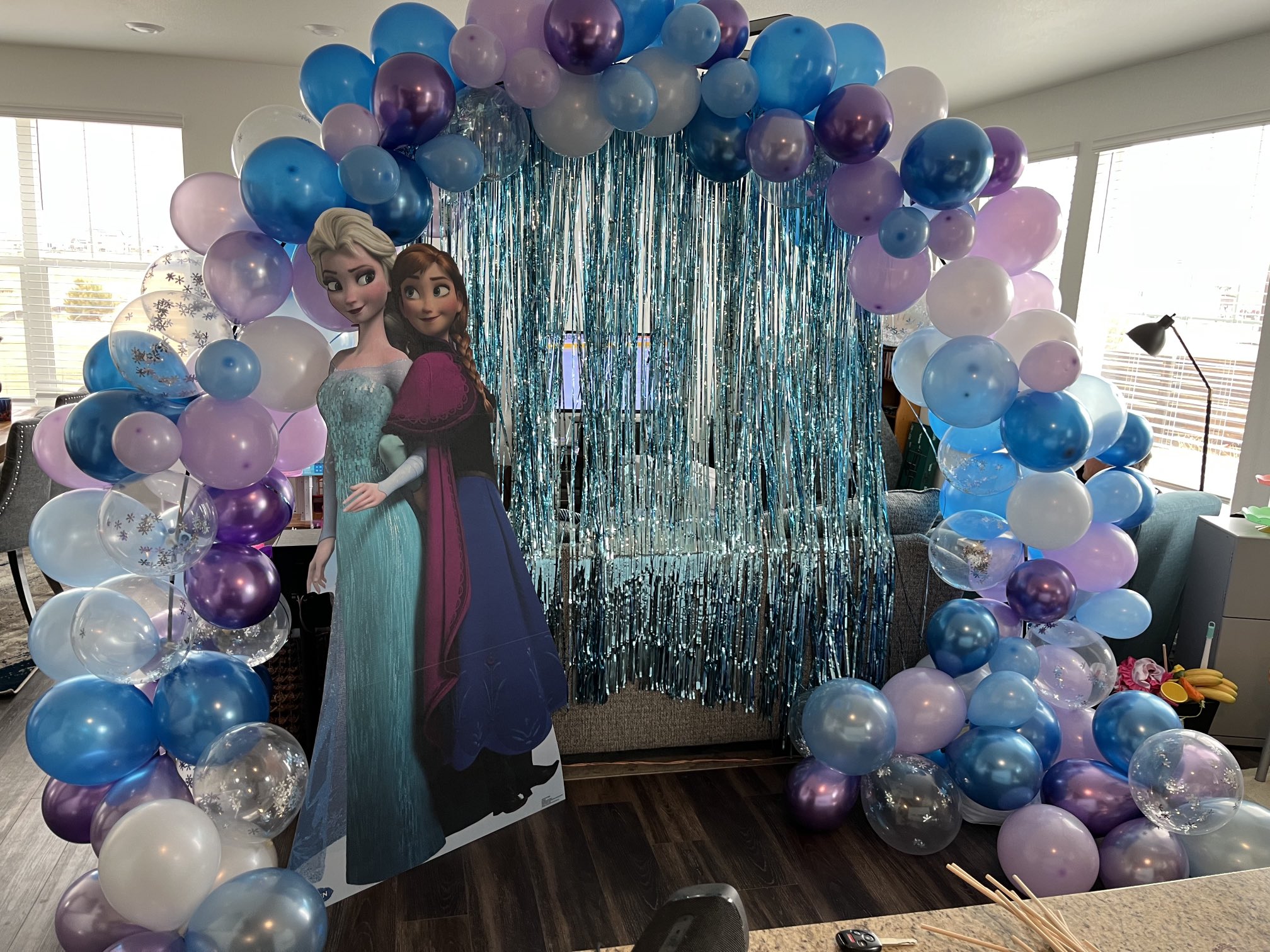 Frozen Balloon Columns