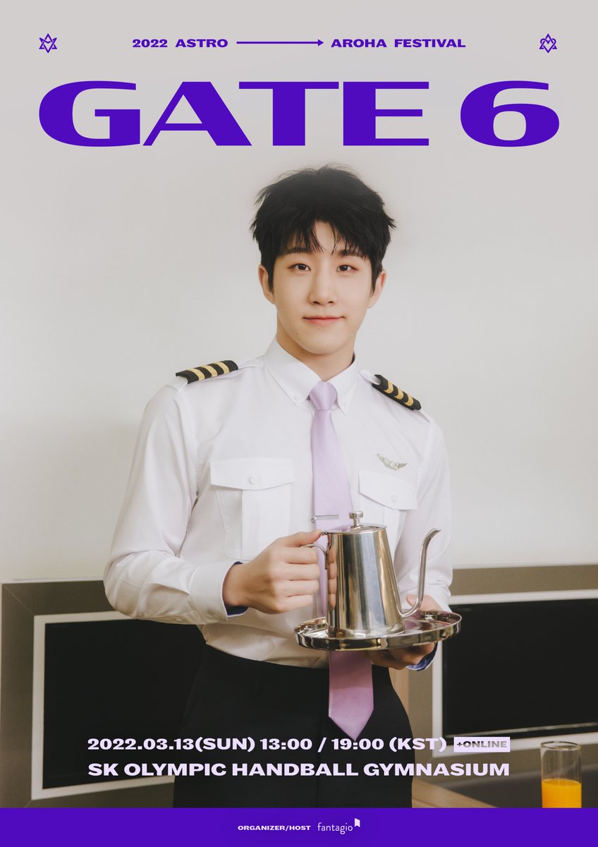 판타지오뮤직 on Twitter: "[#아스트로] 2022 ASTRO AROHA FESTIVAL [GATE 6] Individual Poster 일시: 2022. 03 ...