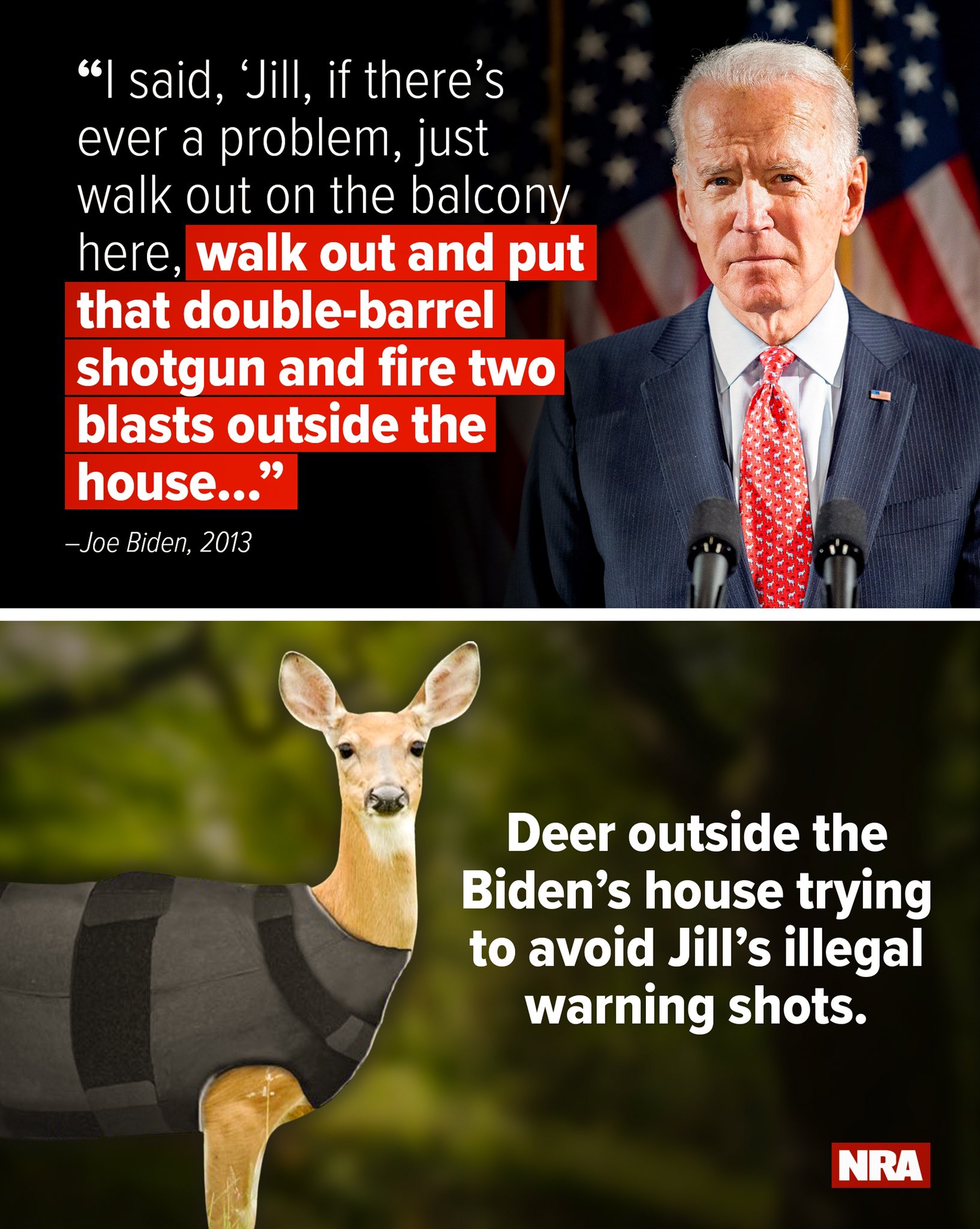 Joe Biden Shotgun Meme