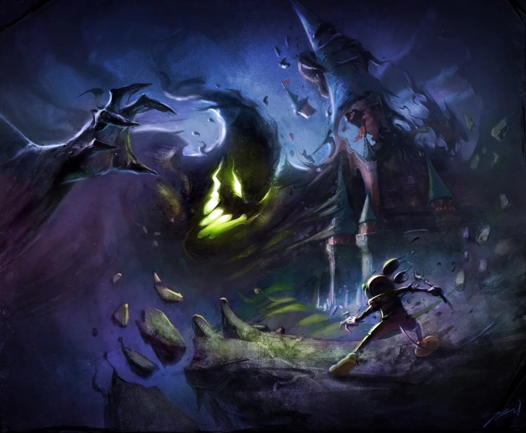 Dota 2 Shadow Fiend Concept Art