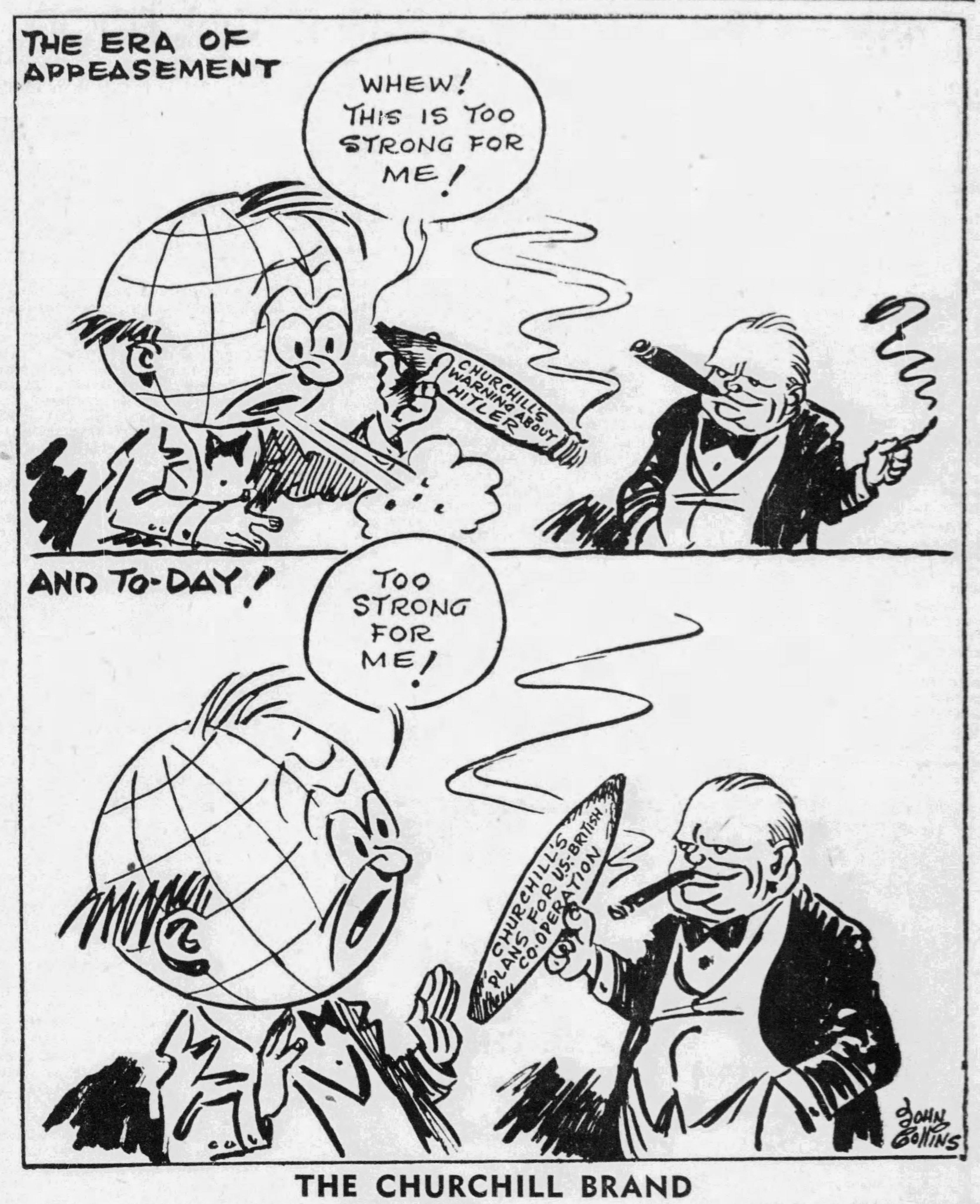 Iron Curtain Political Cartoon