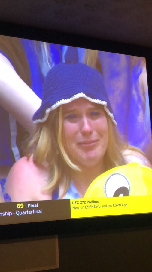 Duke Fans Crying