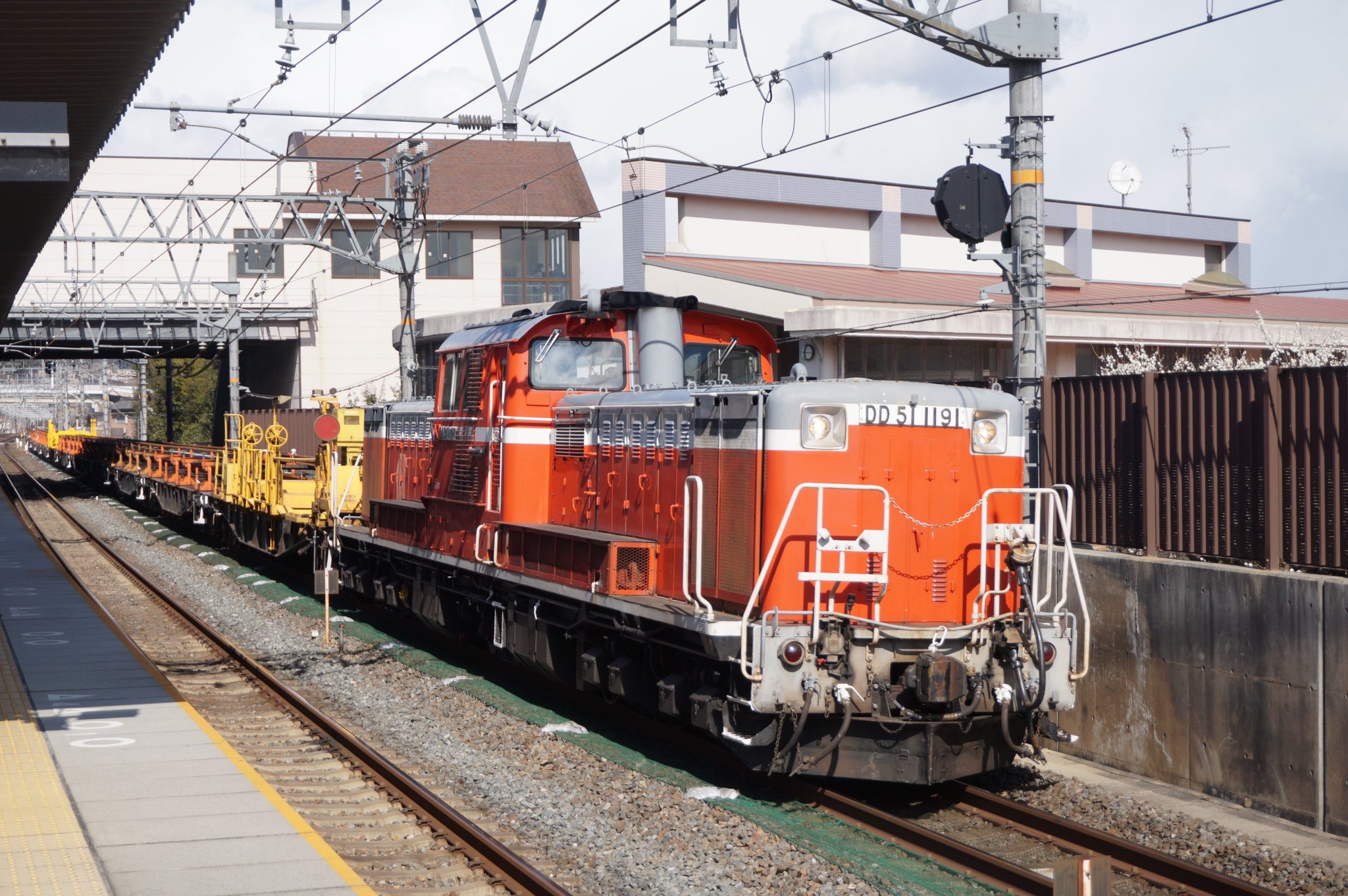 慎 on Twitter: "万富工臨 工9389レ DD51-1191…