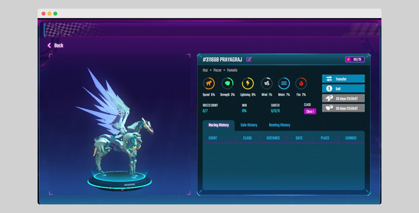 Pegaxy India 🐴🇮🇳 on Twitter: "ANOTHER ONE! born few minuets ago, this hoz pacer baby is named ...