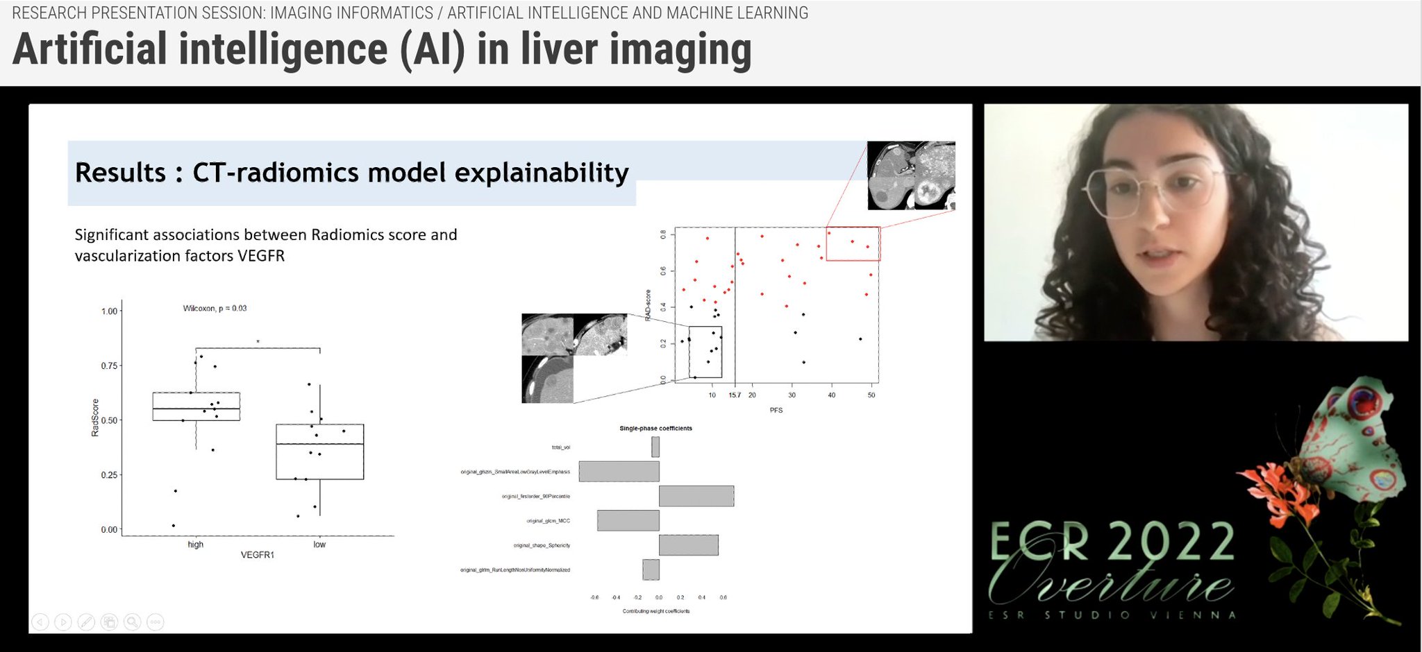Radiomics Group on Twitter: "🚀🗣️Our predoctoral researcher Marta @mligerohe presenting her ...