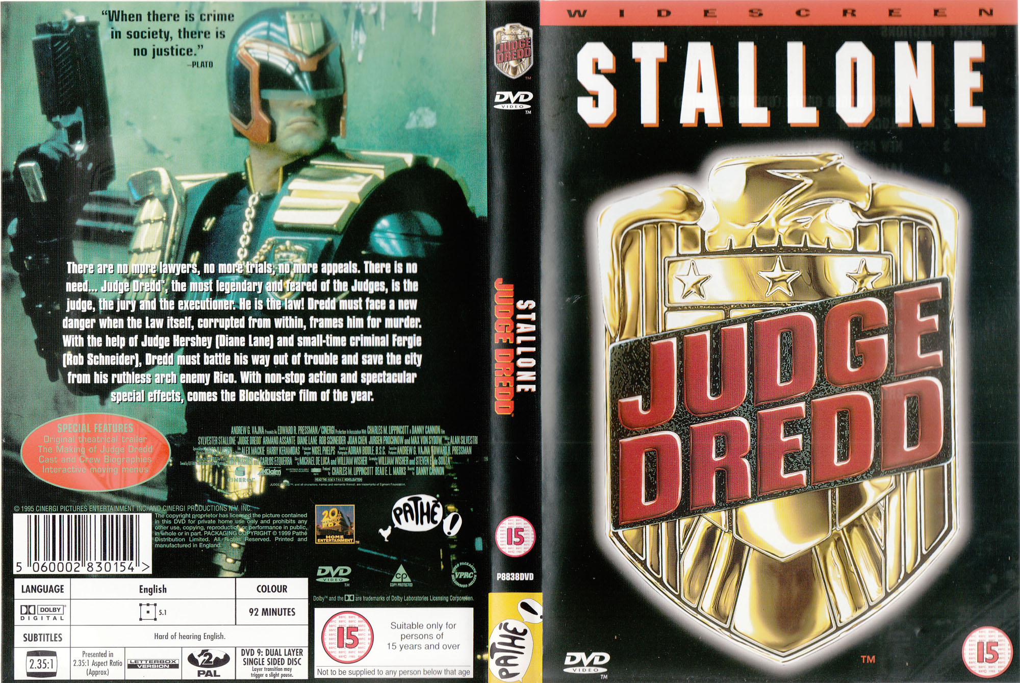 Dredd 2022 Dvd Cover