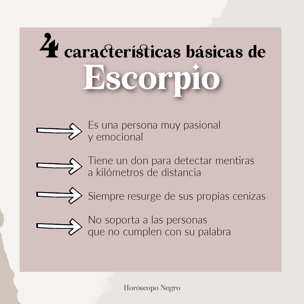 Lista De Rasgos De Personalidad De Escorpio Todo Lo Que Debes Saber