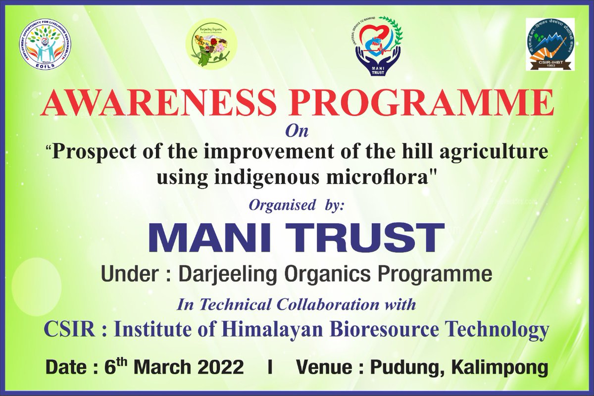 CSIR-Institute of Himalayan Bioresource Technology on Twitter: "1/3 Dr ...