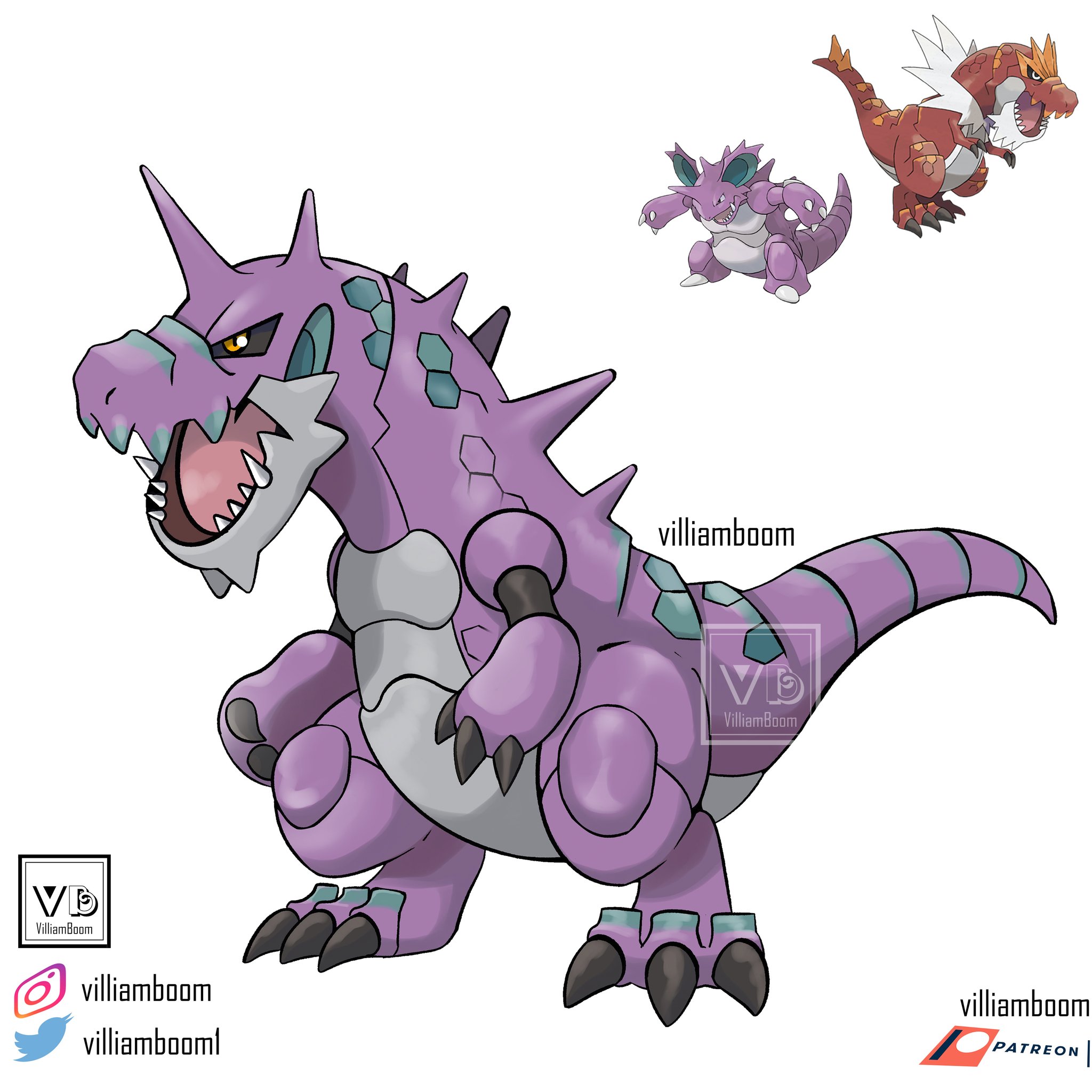 Nidoking Mega Evolution