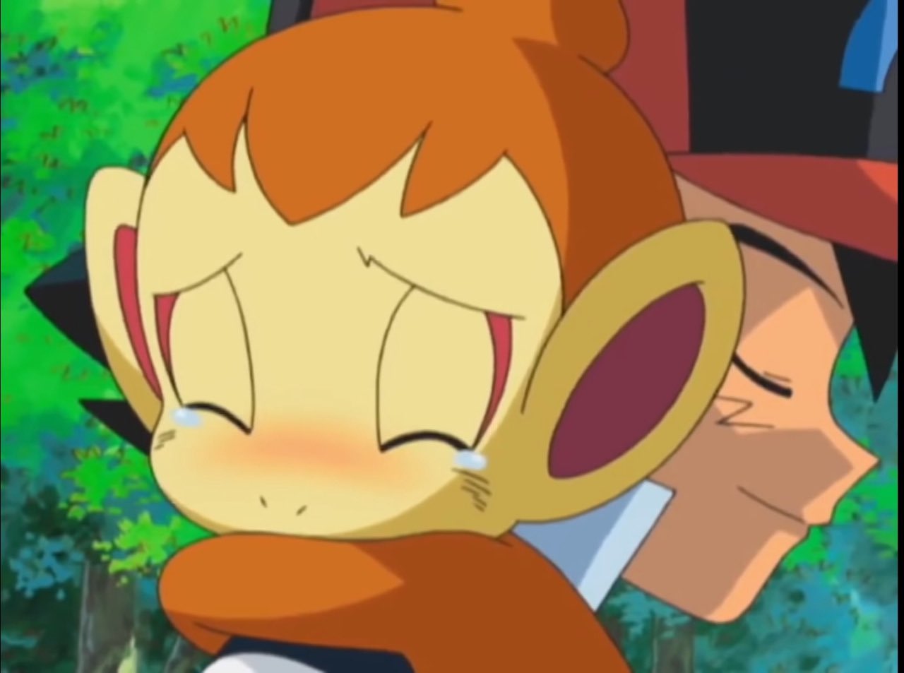 Pokemon Ash Hug
