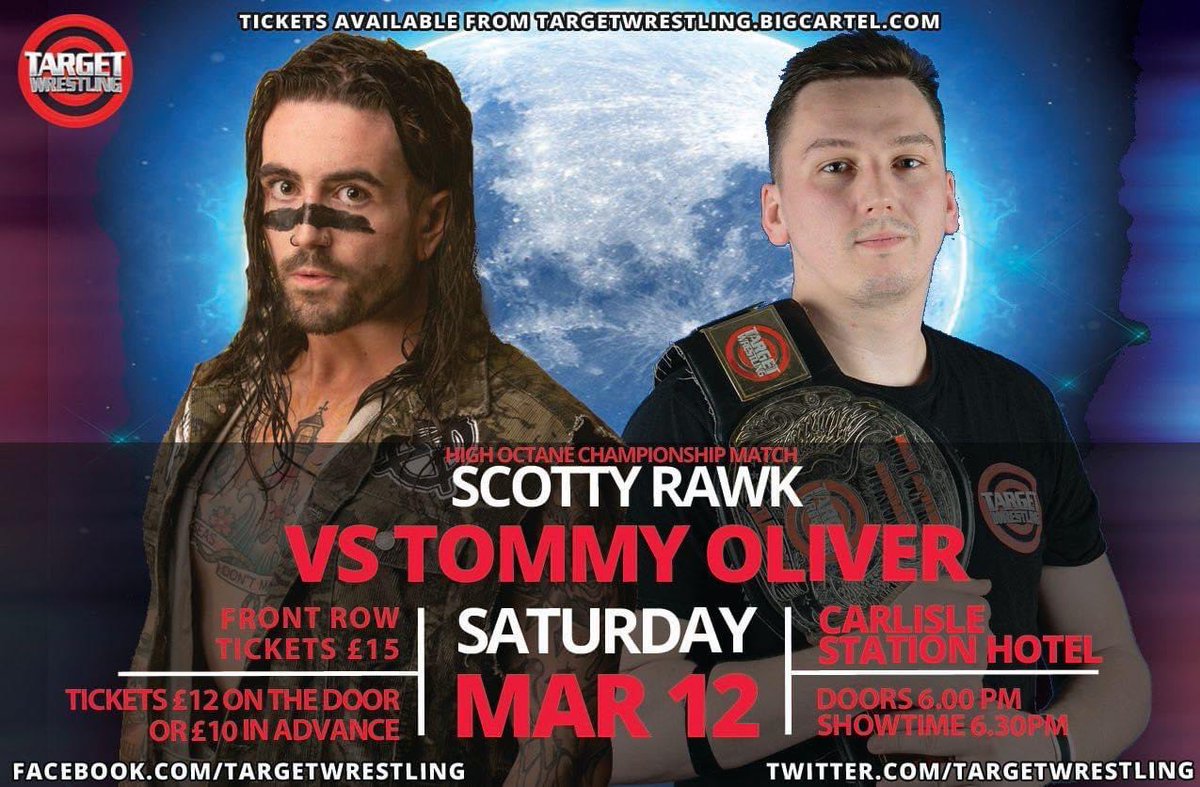 Target Wrestling on Twitter: "🎯 The first match signed for Saturday 12th March at the Station ...