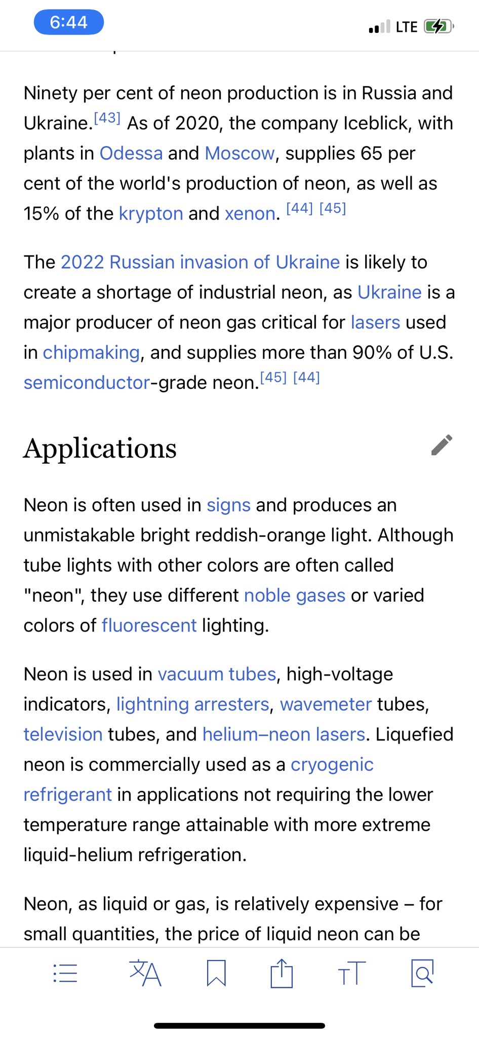 Wave Meter Tubes Neon