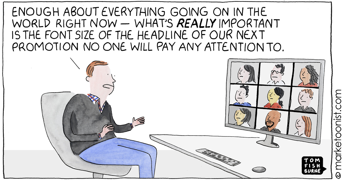Marketing Manager Cartoon