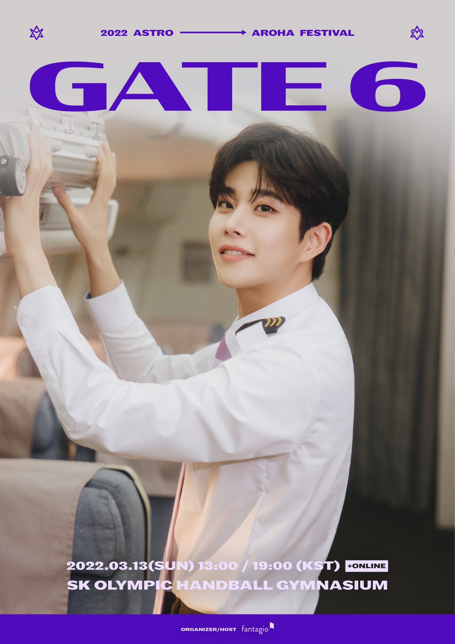 판타지오뮤직 on Twitter: "[#아스트로] 2022 ASTRO AROHA FESTIVAL [GATE 6] Individual Poster 일시: 2022. 03 ...