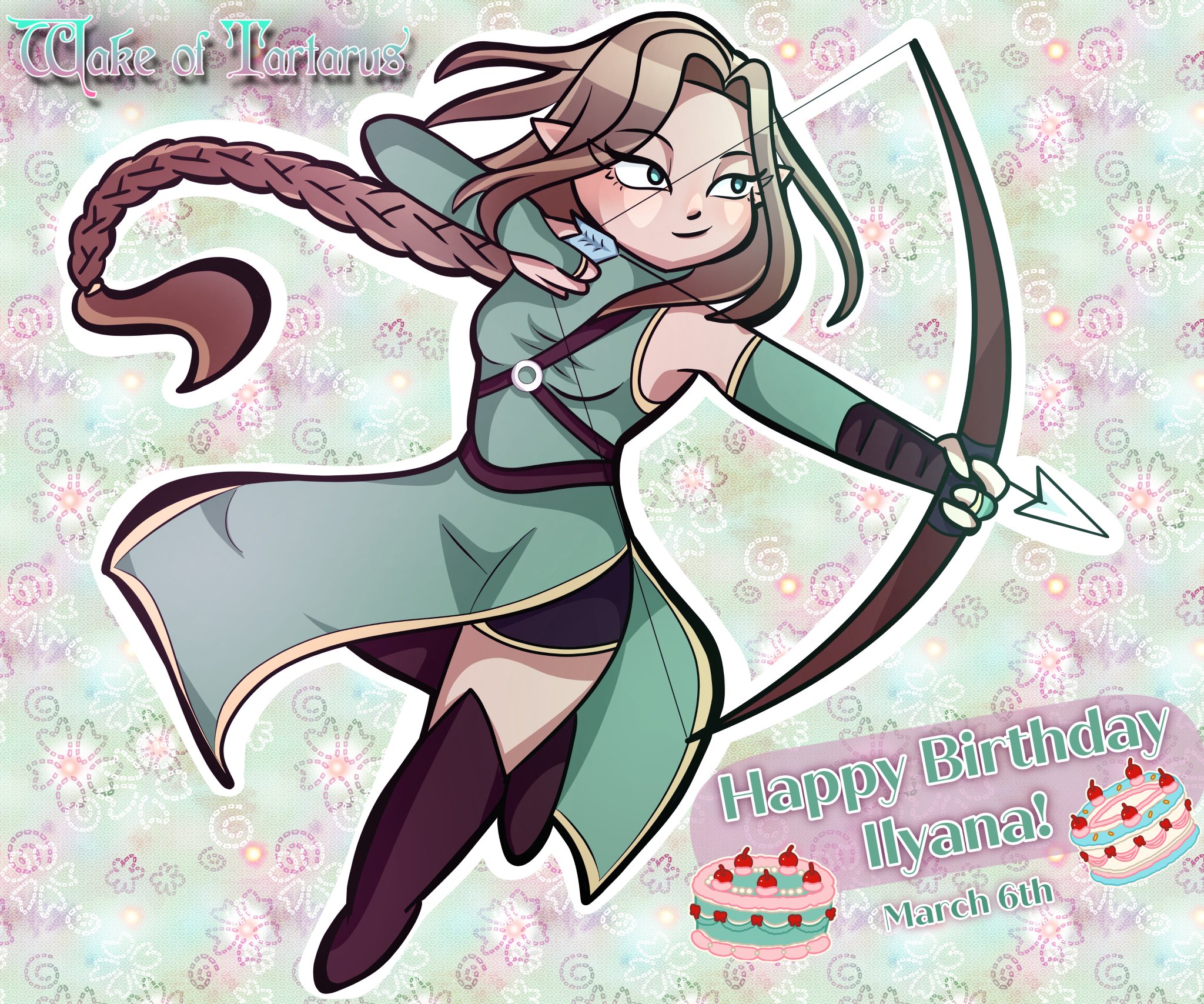 Aetherix (Wake of Tartarus OUT NOW!!) 💜 on Twitter: "💕Happy birthday to our favorite archer ...